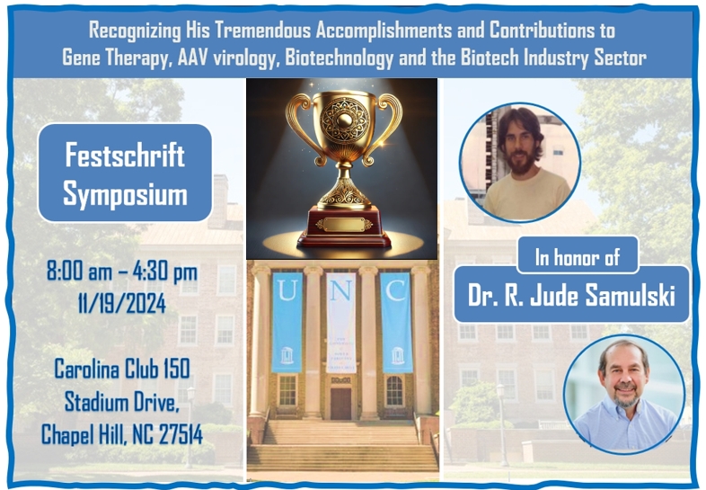 🏆Honoring Dr. Jude Samulski: Celebrating a Legacy in Gene Therapy for ...